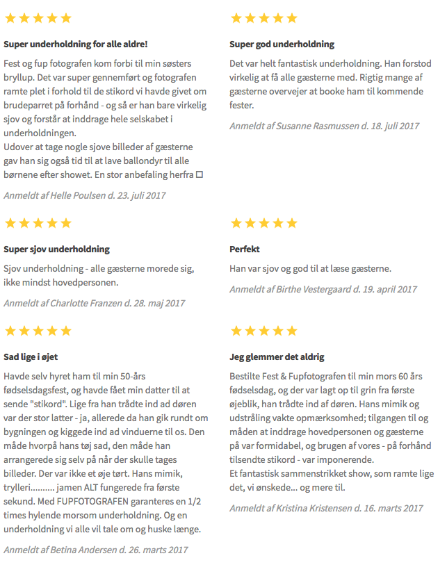 Feedback på underholdning • Med skuespiller Peter Møller Hansen